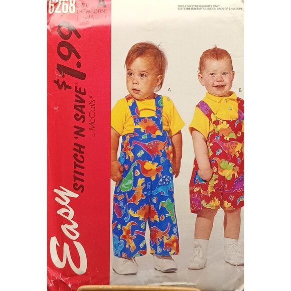 McCall's | Office | Uncut Mccalls 6268 Vintage Easy Stitch N Save ...